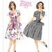 Butterick B6318 Retro 1961 Misses' Tie-waist Dress Costume Sewing ...