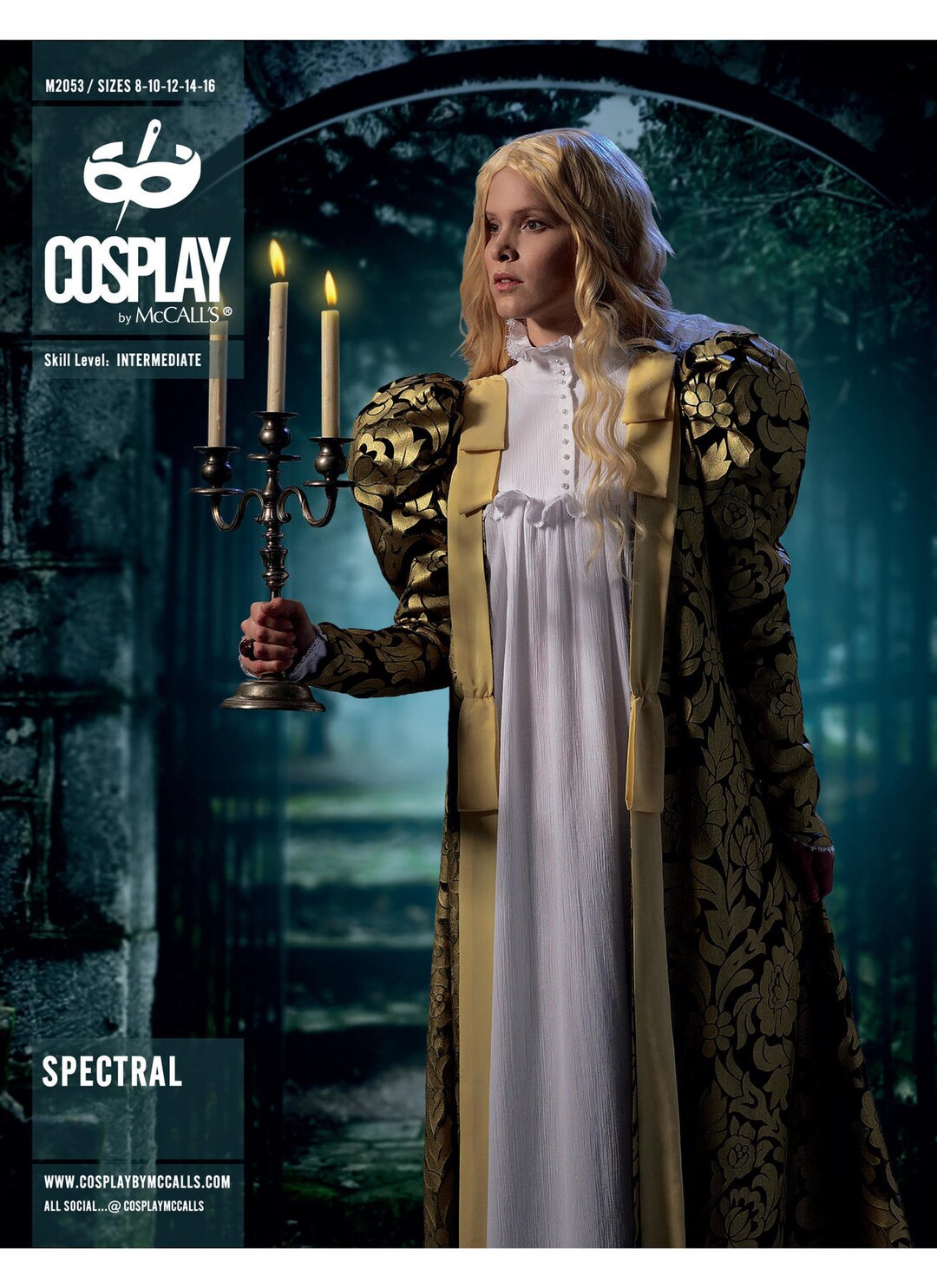 COSPLAY by Mccall's OOP M2053 SPECTRAL Gothic Robe & - Etsy