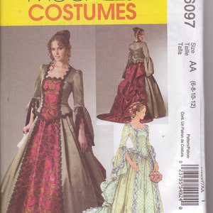 Mccall's M6097 Misses C1870 Victorian Renaissance Revival Sewing ...