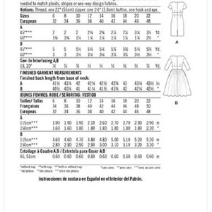 Butterick B6590 or Simplicity S9296 Gertie Retro Misses' Front-opening ...