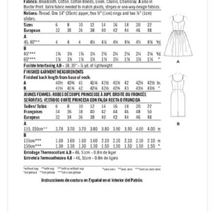 Butterick B6453 / Simplicity S9291 Gertie Retro Misses' Princess Seam ...