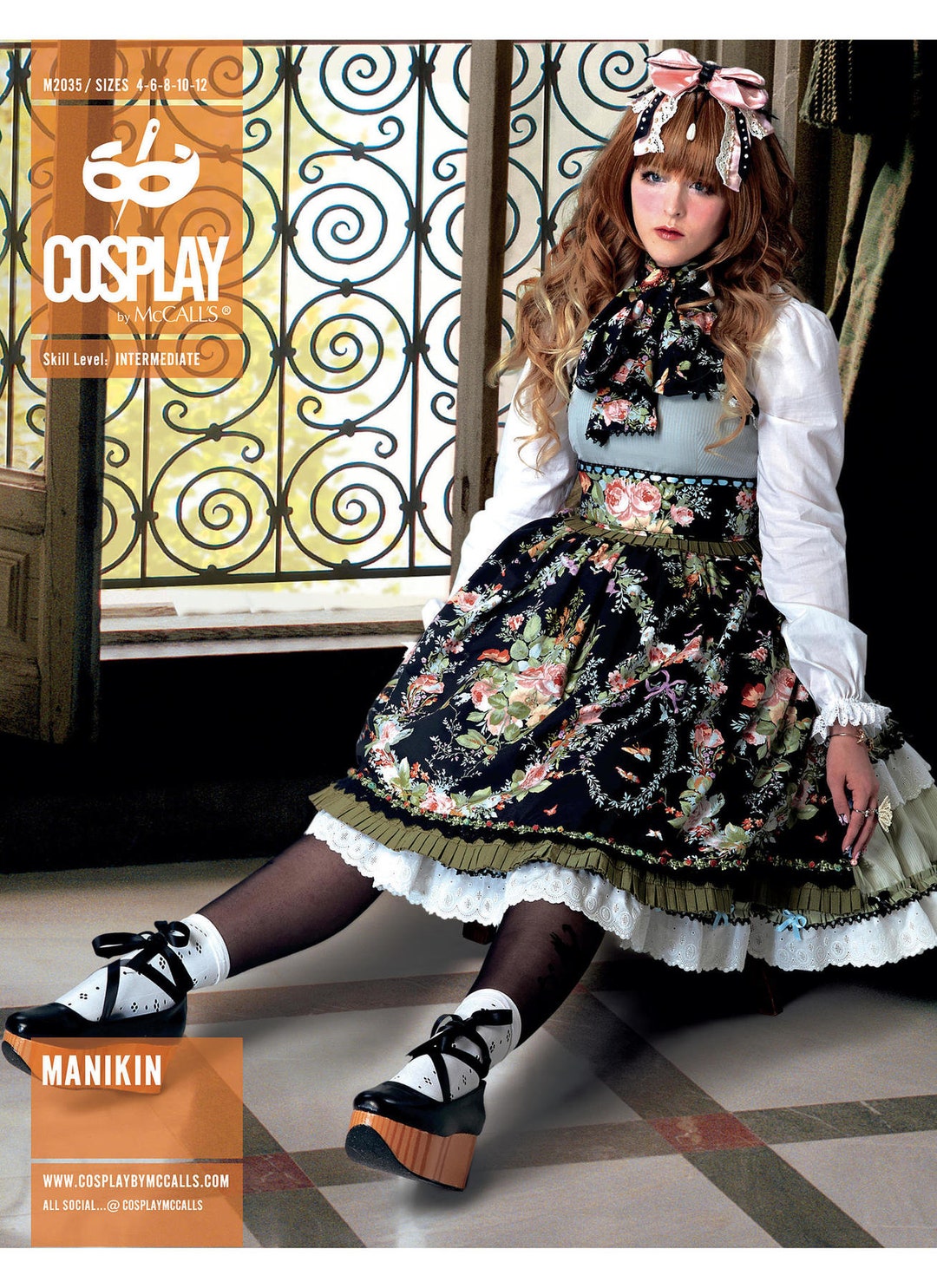 COSPLAY by Mccall's OOP M2035 MANIKIN Misses Kigurumi Living Doll ...