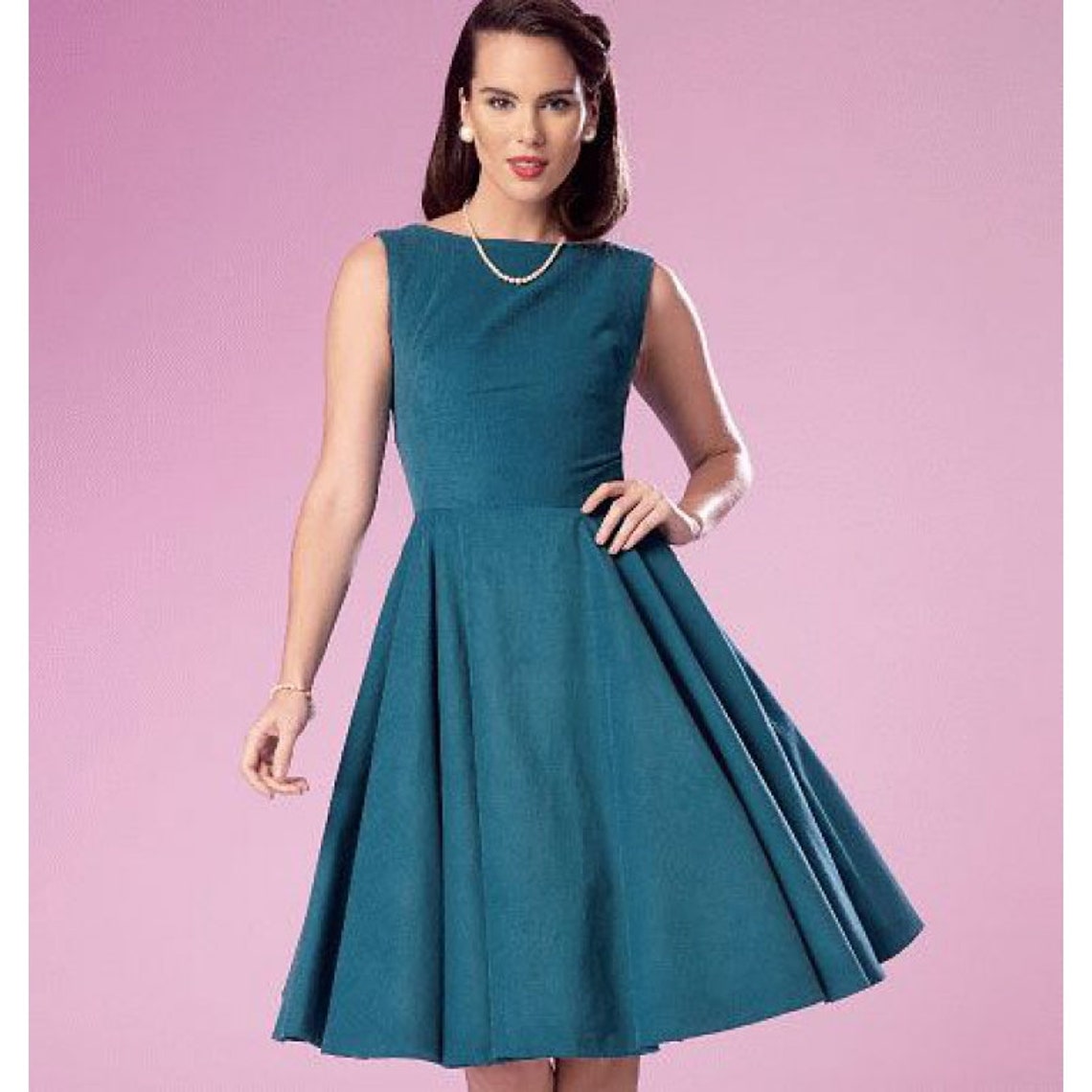 Butterick B6094 / Simplicity S9286 Gertie Retro Misses' - Etsy