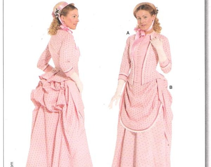 Burda 7880 Scarce OOP Misses C1888 Victorian/steampunk Dress - Etsy