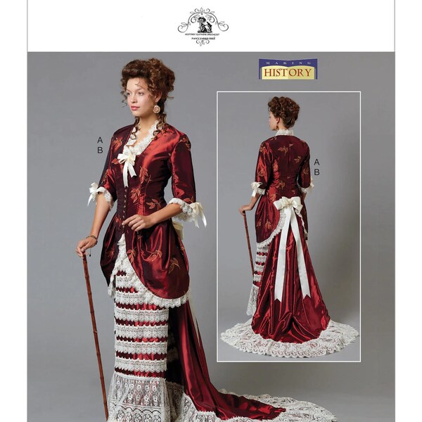 Victorian Tea Dress Pattern - Etsy