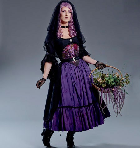 COSPLAY by Mccall's Oop M2110 NIGHTFELL HERBALIST Costume - Etsy