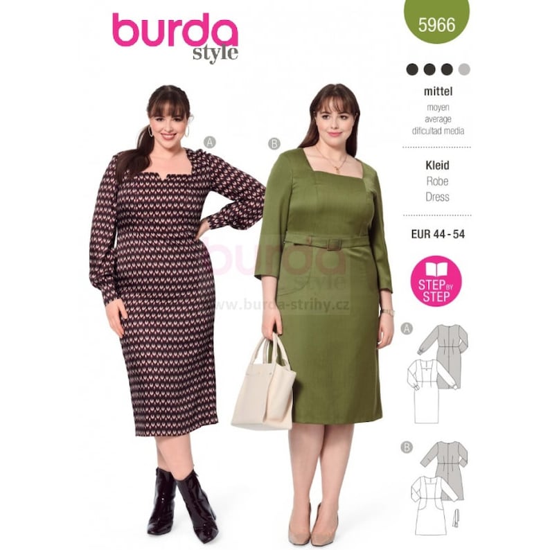 BURDA Style Plus Sized Choice of Fashion Sewing Patterns - Etsy