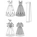 Burda 2479 Misses Renaissance Empress or Servant Costume Sewing Pattern ...