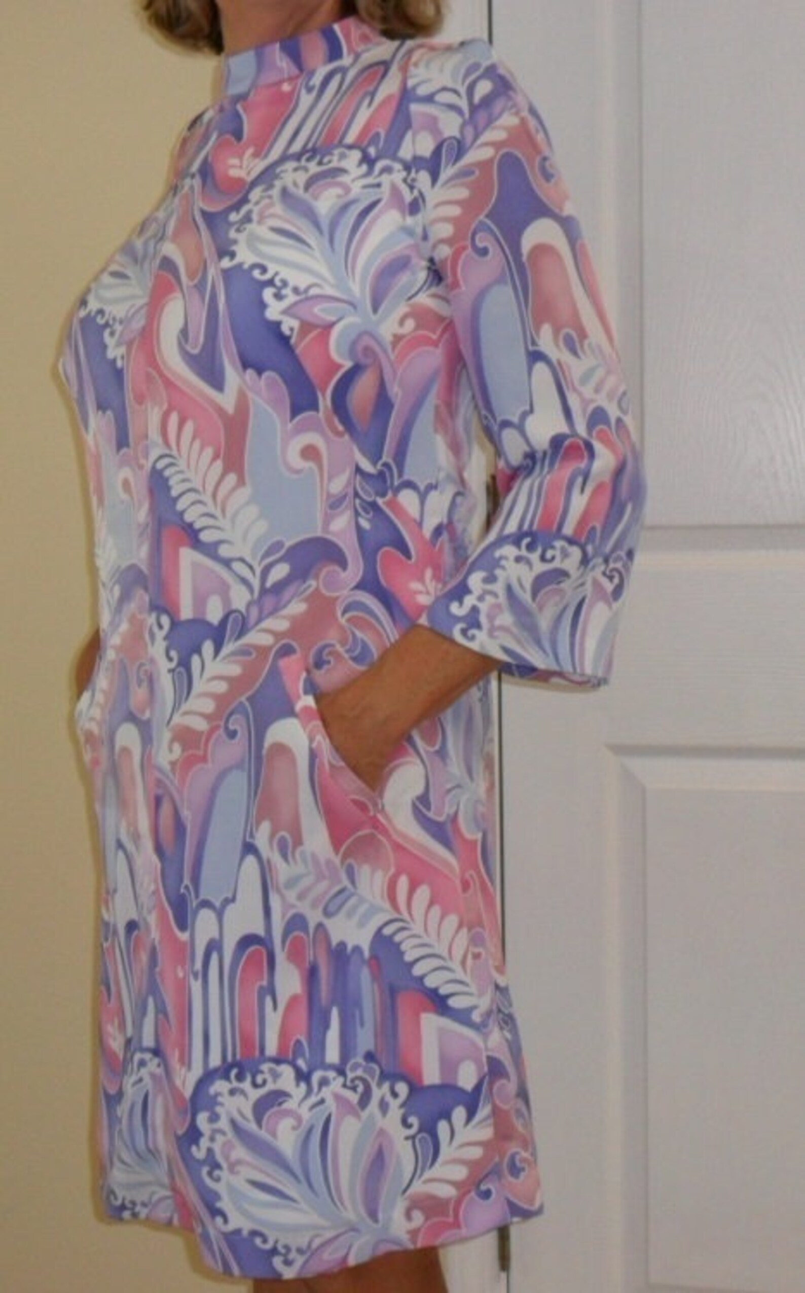 Burda 7114 OOP Late 1960s Shift Dress Sewing Pattern all - Etsy