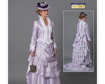 Bustle Skirt Pattern - Etsy