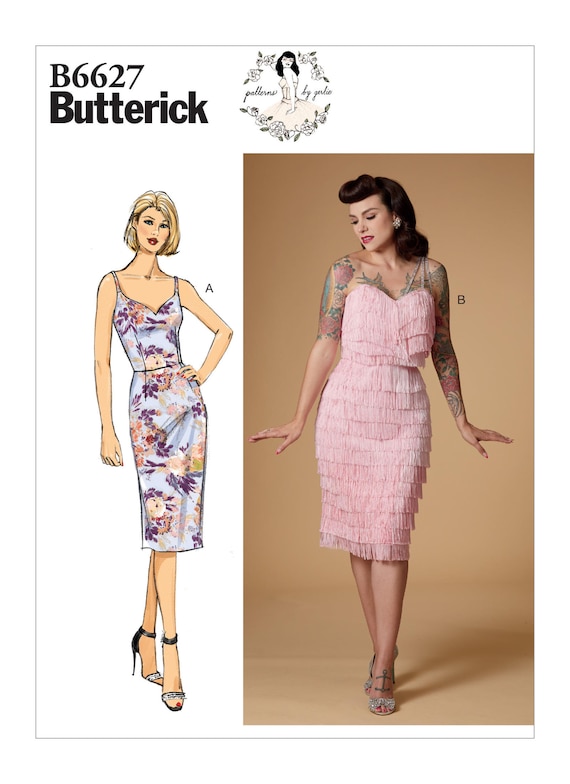 Butterick B6627 or Simplicity S9297 Gertie Retro Misses' | Etsy