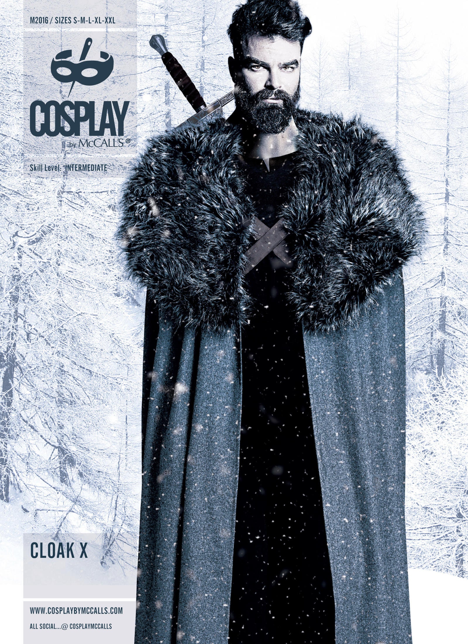 COSPLAY by Mccall's OOP M2016 CLOAK X Unisex Capes sz - Etsy