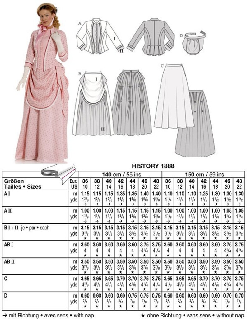 Burda 7880 Scarce OOP Misses C1888 Victorian/steampunk Dress - Etsy