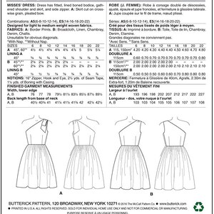 Butterick B6323 OOP Gertie Retro One-shoulder Grecian Style Dress ...