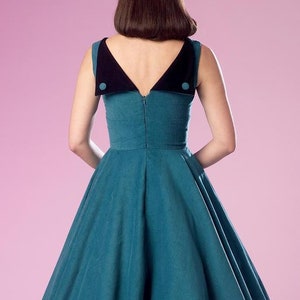 Butterick B6094 / Simplicity S9286 Gertie Retro Misses' Fold-back ...