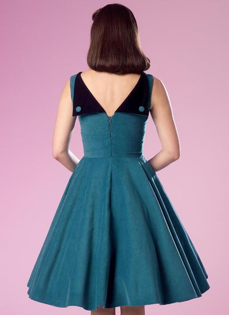 Butterick B6094 / Simplicity S9286 Gertie Retro Misses' - Etsy