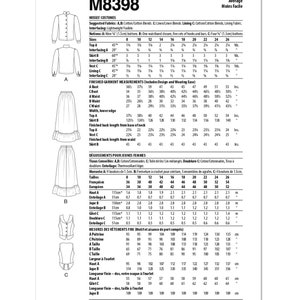 Mccall's M8397 or M8398 Circa 1880's Women's Historical Western Costume ...