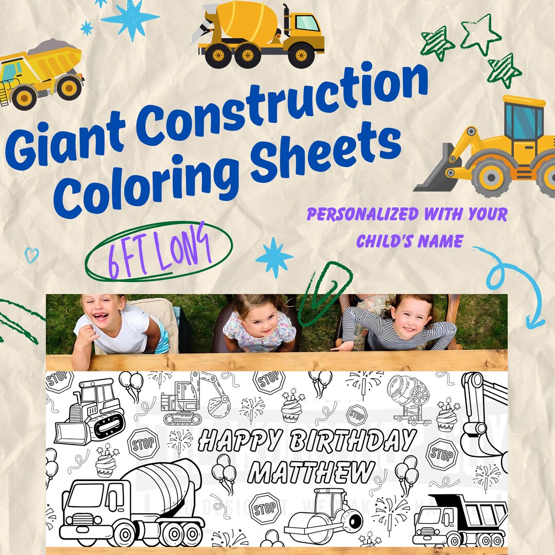 Construction Trucks, Construction Theme Party, Construction Party ...