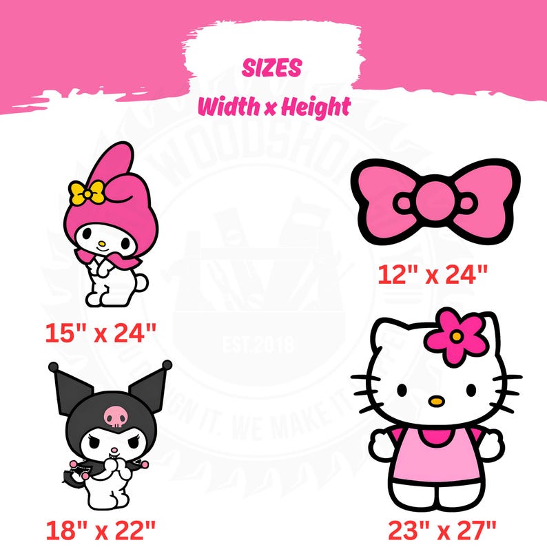 Hello Decor, Kitty Props, Kitty Cutouts, Kitty DIY Props, Kitty Large ...