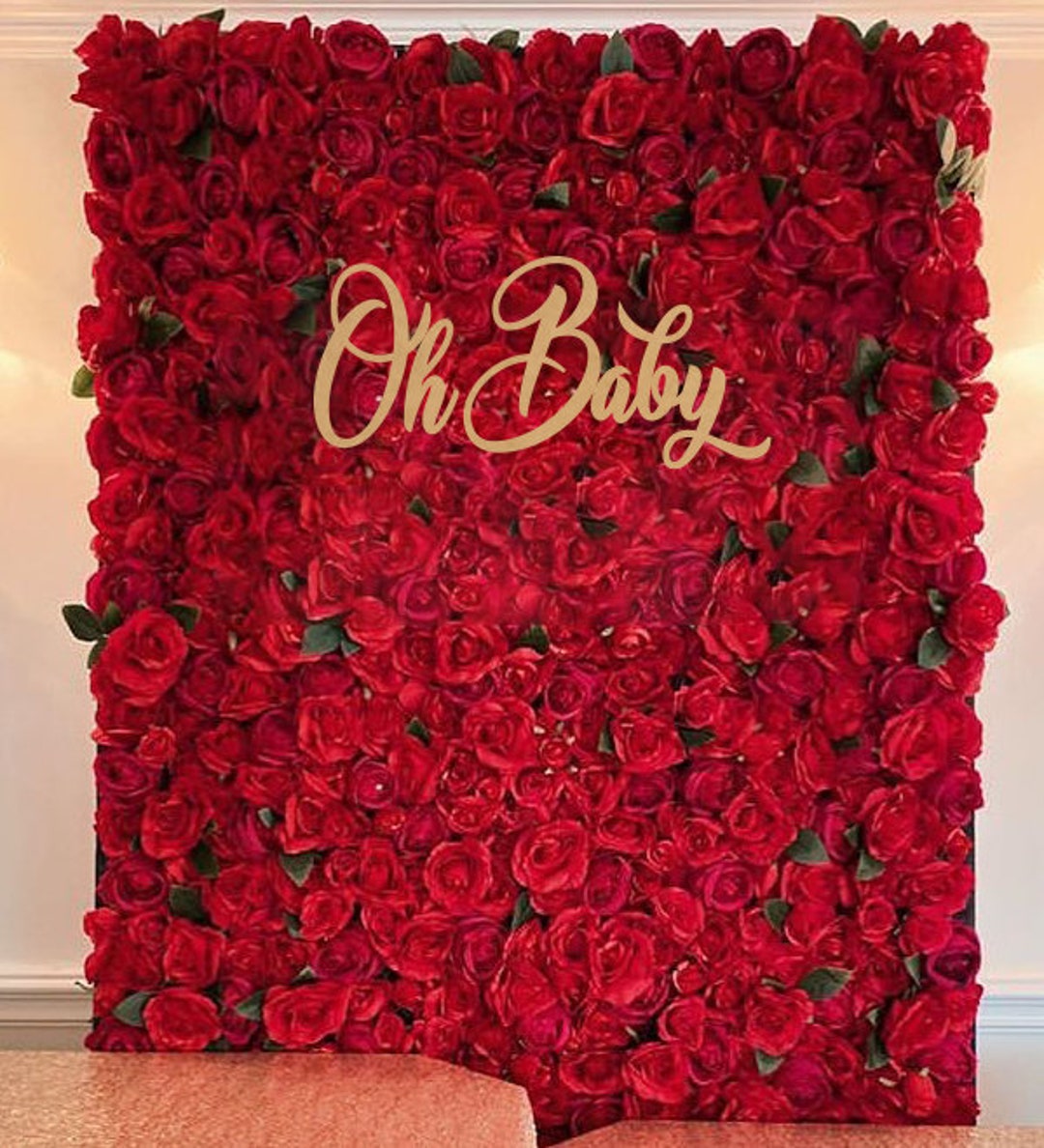 Oh Baby, Baby Shower Signs, Oh Baby Backdrop Sign, Baby Shower ...