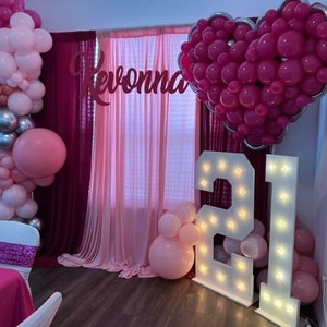 Flat Marquee Letters, Flat Marquee Numbers, Marquee, Letters and Lights ...