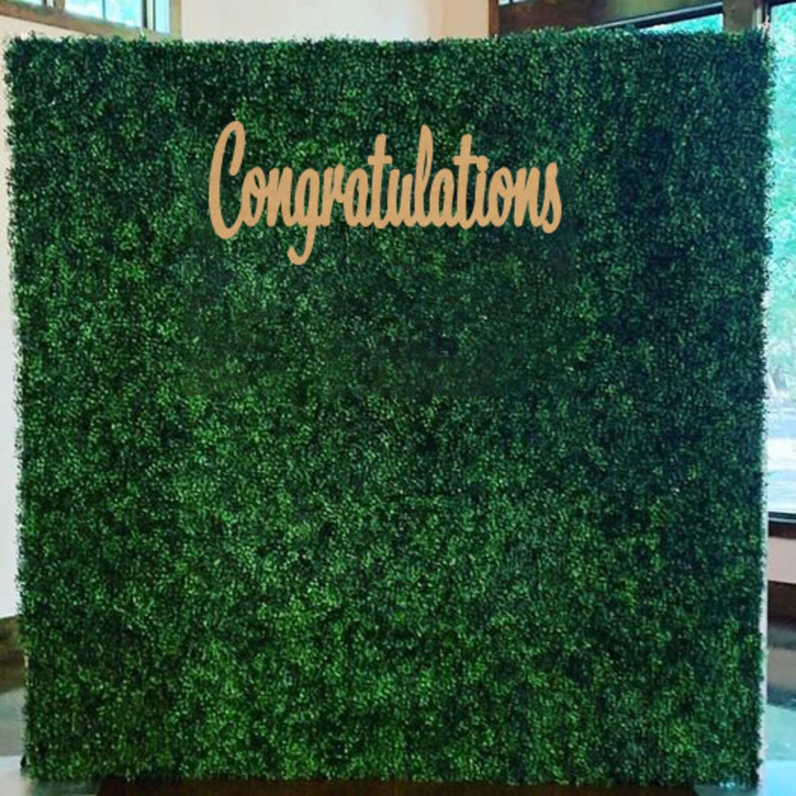 Congratulations Wood Sign Backdrop Signs Party Decorations - Etsy
