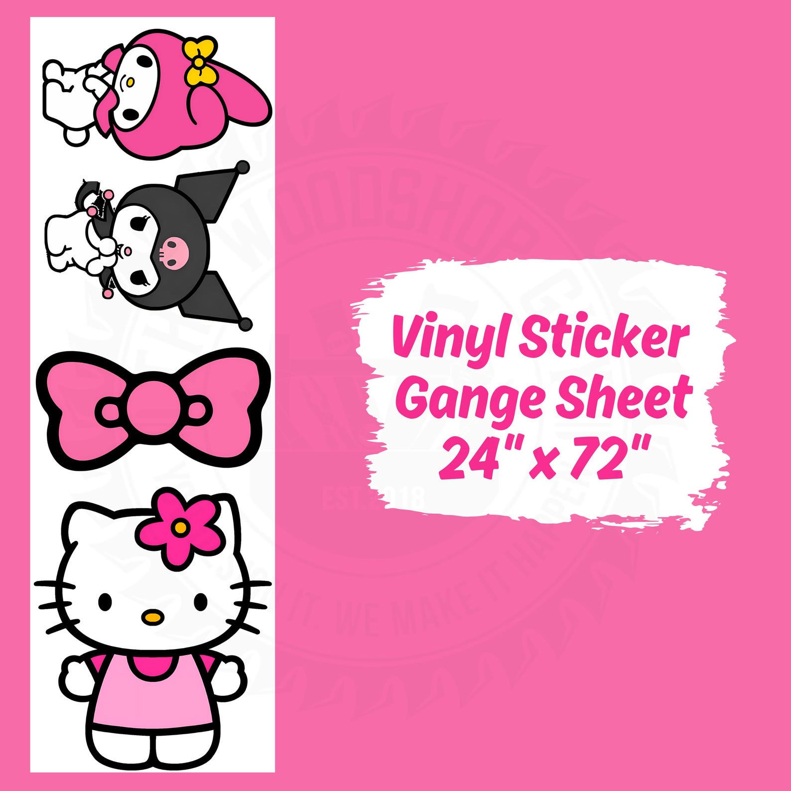 Hello Decor, Kitty Props, Kitty Cutouts, Kitty DIY Props, Kitty Large ...