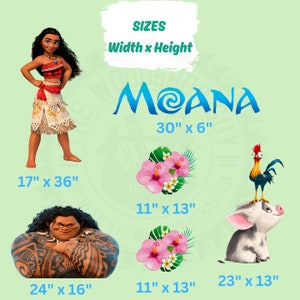 Moana Props, Moana Party, Moana Theme, Moana Decor, Moana DIY, Moana ...
