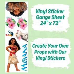 Moana Props, Moana Party, Moana Theme, Moana Decor, Moana DIY, Moana ...