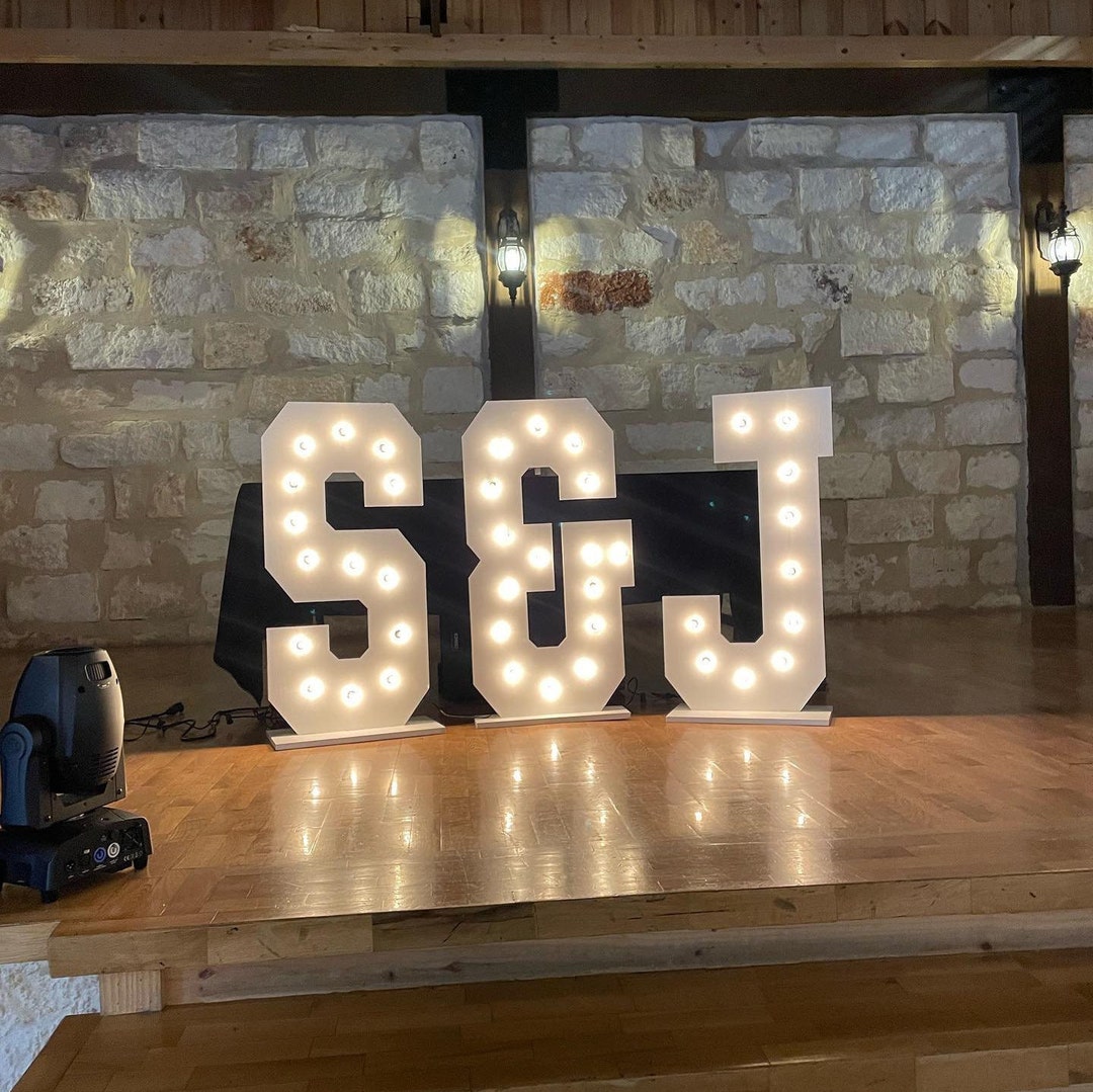 Flat Marquee Letters, Flat Marquee Numbers, Marquee, Letters and Lights ...