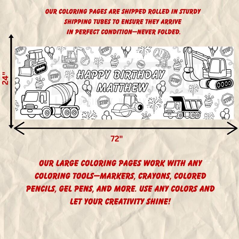 Construction Trucks, Construction Theme Party, Construction Party ...