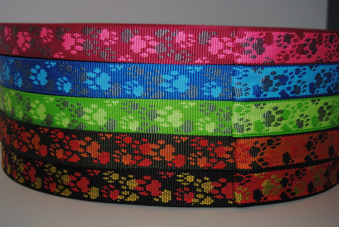 Sample Webbing With Paws 25 Mm Wide - Etsy
