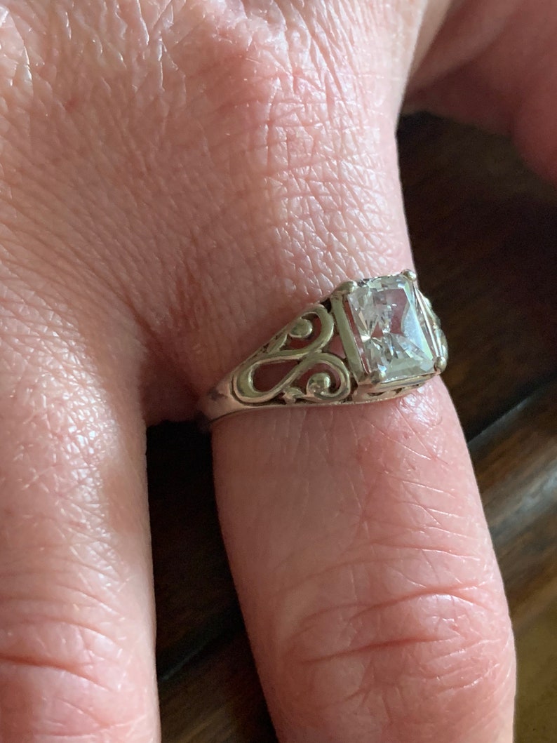 Sterling Silver Vintage Kabana Ring | Etsy