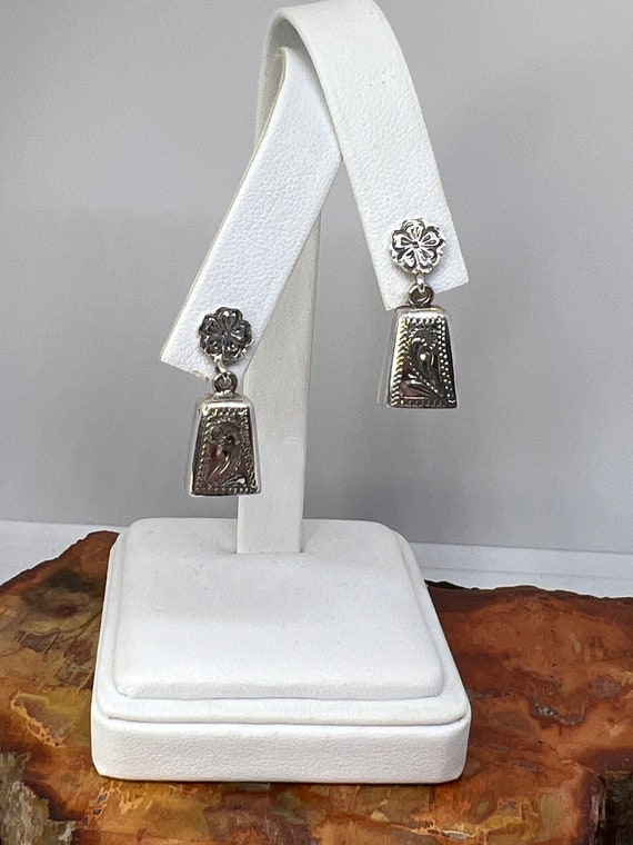 Vintage cow bell sterling - Gem