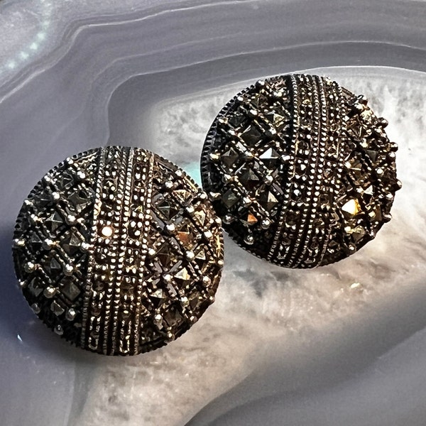 Omega Back Earrings - Etsy