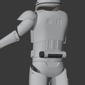 First Order Stormtrooper 3d Print File (STL) - Based on 501st CRL - Etsy