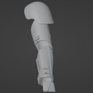 First Order Stormtrooper 3d Print File (STL) - Arms Only - Based on ...