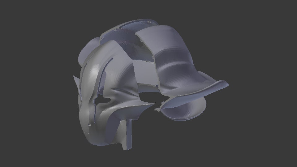 Captain Sidon Ithano Helmet 3d File for 3d Printing From "the Force ...