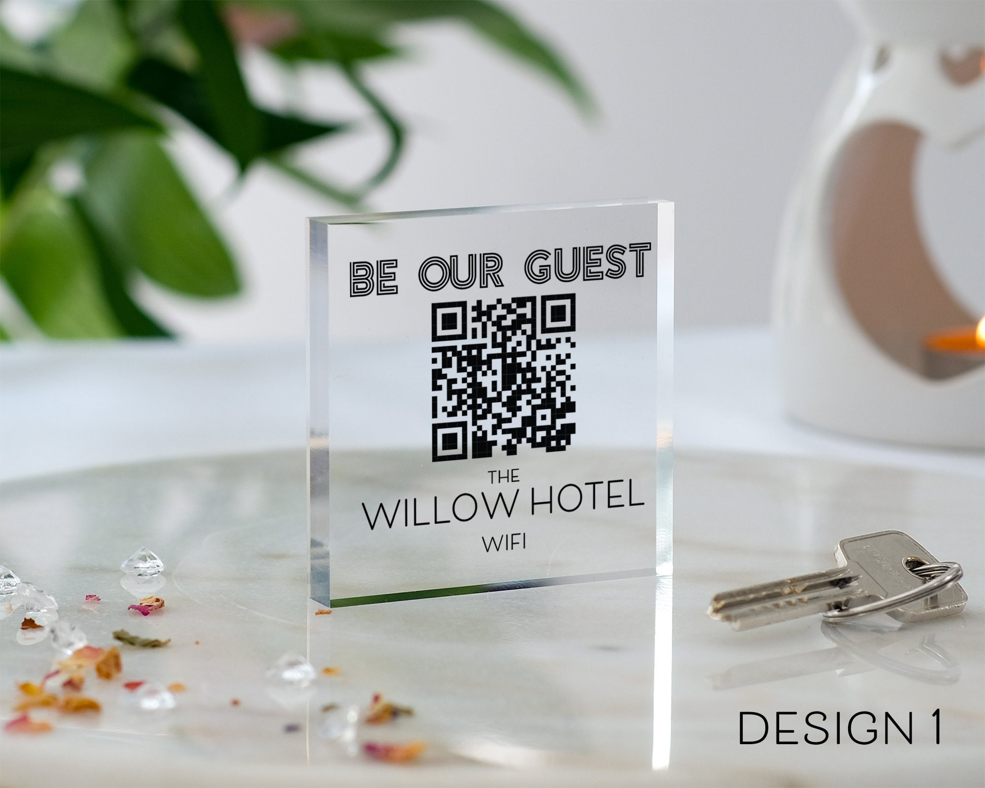 Business Wifi Sign Hotel Wifi Public Wifi QR Code - Etsy UK