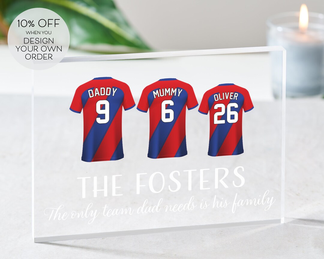 Fathers Day Gift | Football Gift for Father | Personalised Football ...