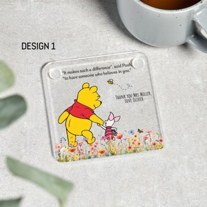 Winnie the Pooh Teacher Christmas Gift, Gift for Teachers, Gift for ...