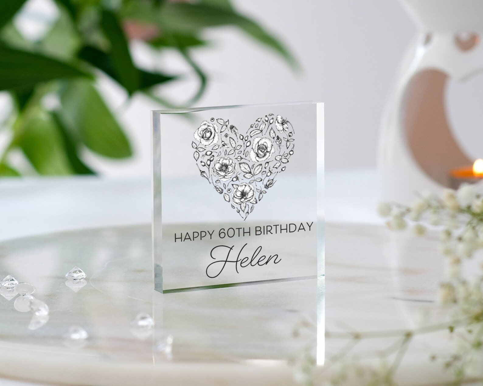 60th Birthday Gift Personalised Birthday Gift Birthday | Etsy UK