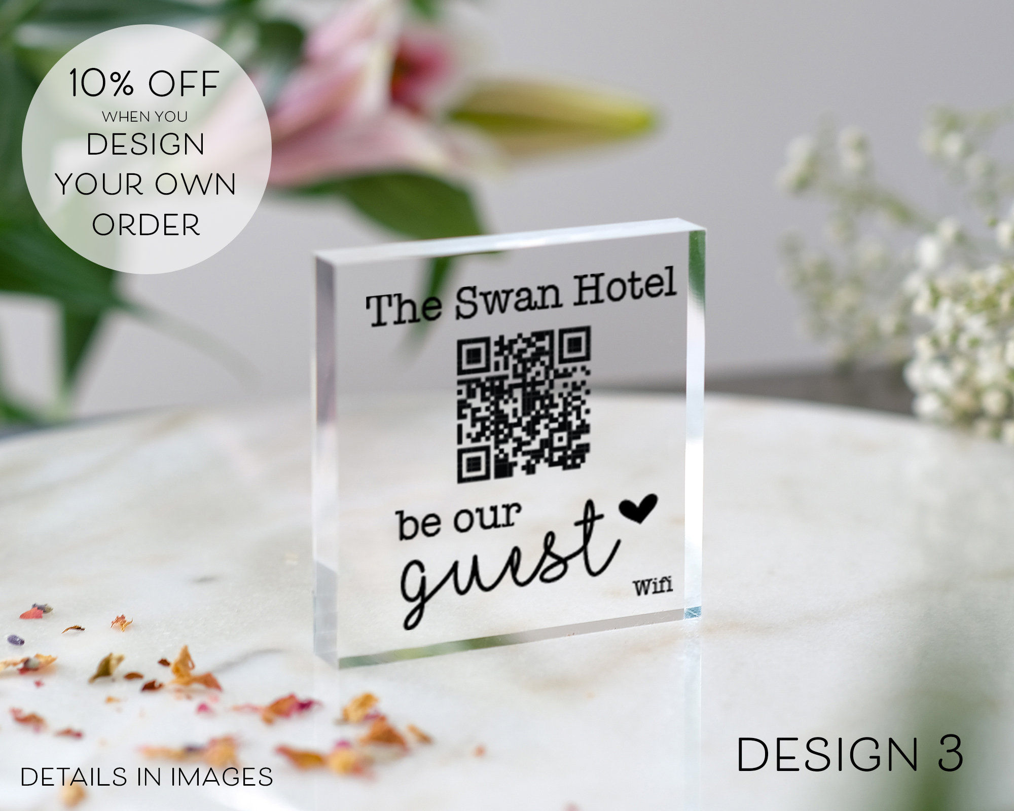 Business Wifi Sign Hotel Wifi Public Wifi QR Code - Etsy UK