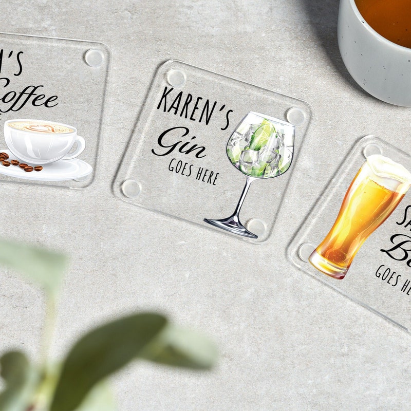 Personalized Coaster - Etsy