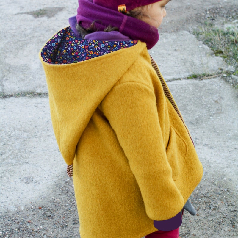 Boiled Wool Coat - Etsy