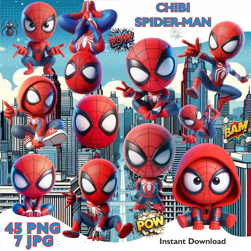Spider Man Stickers - Etsy