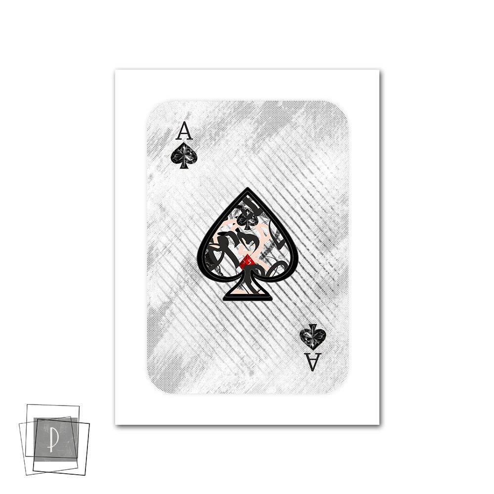 Ace ofSpades französische Spielkarten Spade Graffiti - Etsy.de