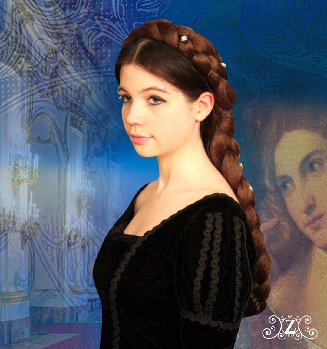 Sissi Wig, Sisi Wig, Empress of Austria Wig Only 300 Gr. - Etsy