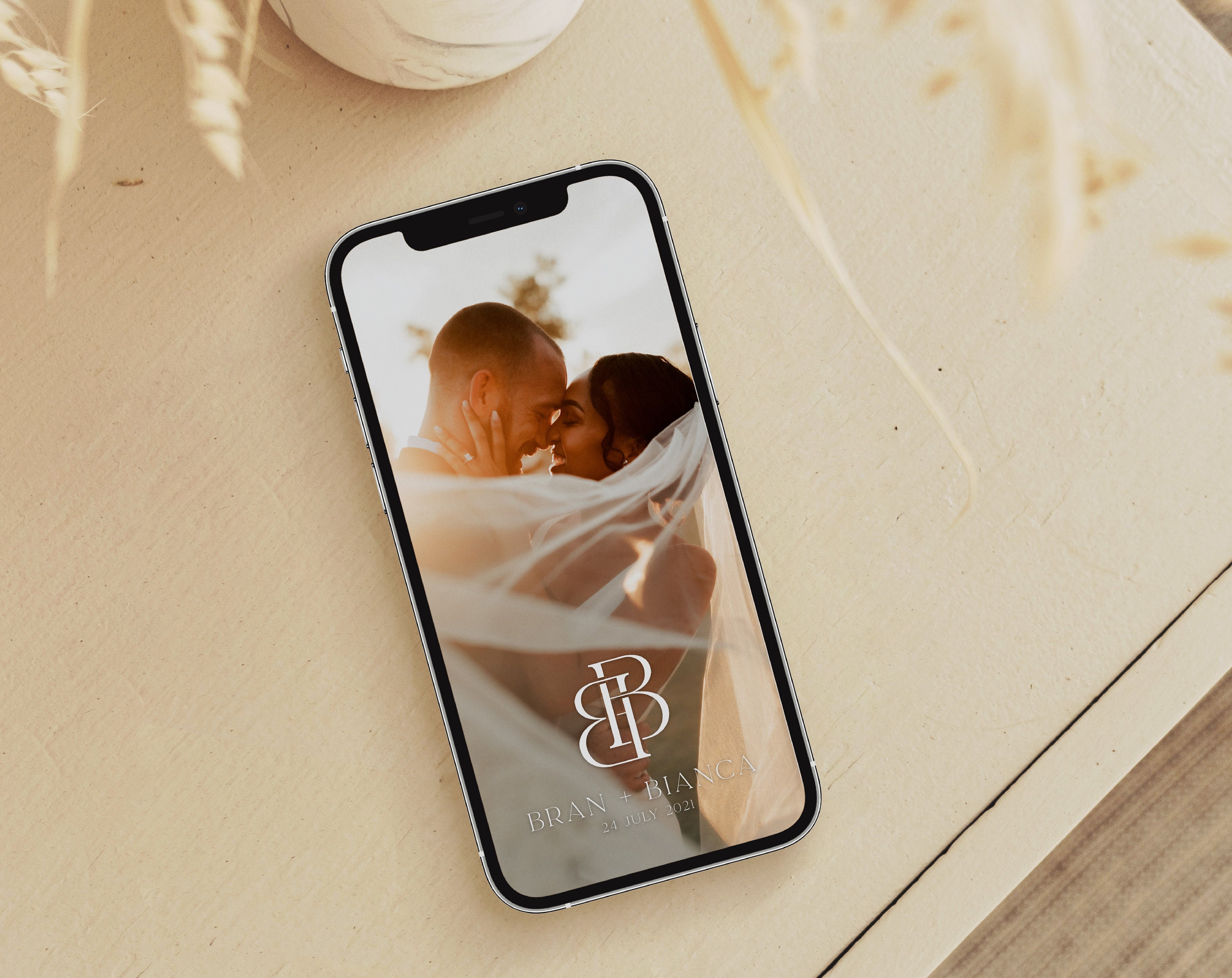 Semi Custom Digital Wedding Logo Wedding Monogram - Etsy Australia