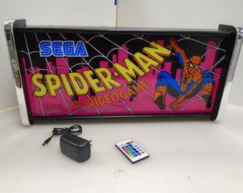 Arcade Game/Rec Room LED Display light box | Etsy